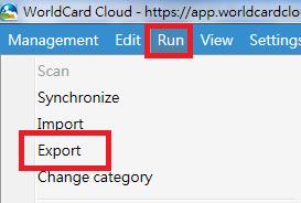 How to backup my contacts? – WorldCard Cloud